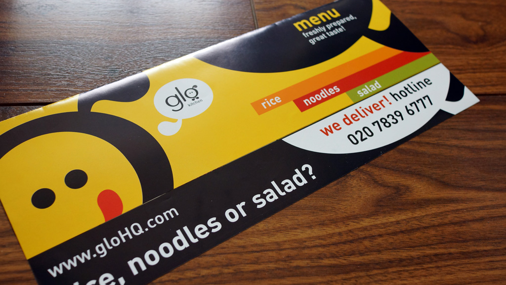 Flyer: glo in London | Ivan Cheung Design